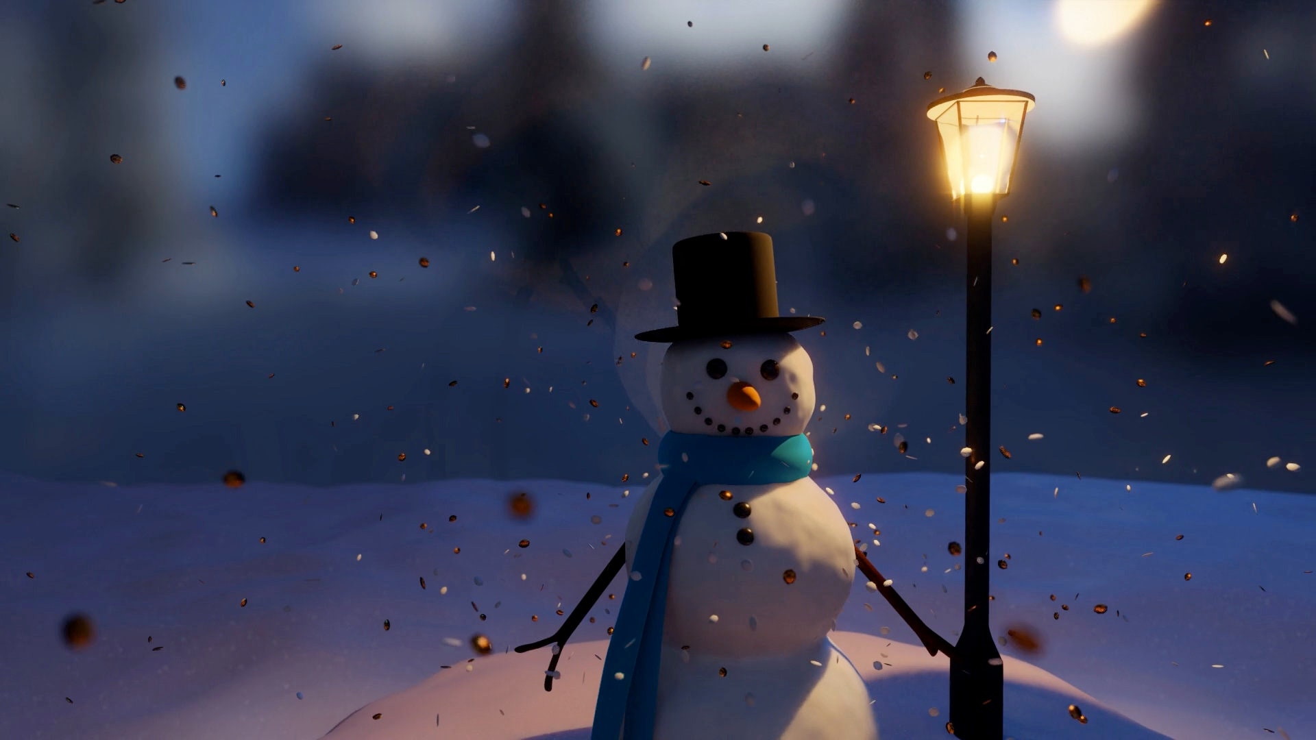 Christmas Snow Globe for Your Video or Stream - Custom Message for ...