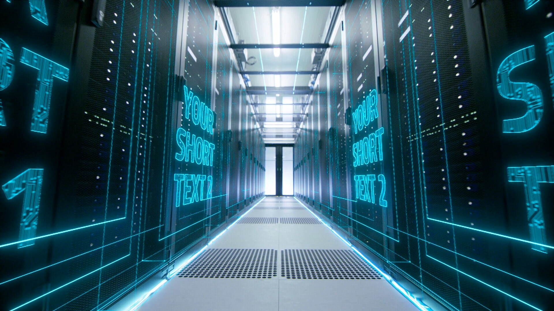 Servers Room Customizable Logo Stinger With Epic Sound - Logo Reveals ...