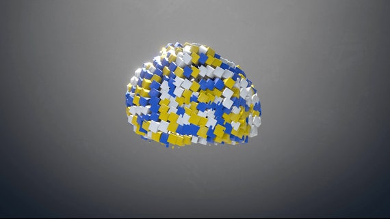 Cube Clusters Logo Stinger 3d Animation Customizable Colors | Etsy