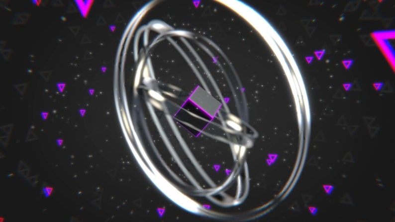Galactic Space-themed 3D Logo Stinger Animation Captivate Your Audience ...