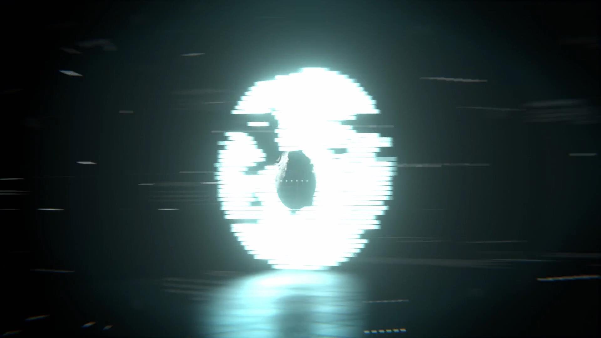 Pixelated Shape & Logo Reveal Animation With Rotation Effect and Music ...