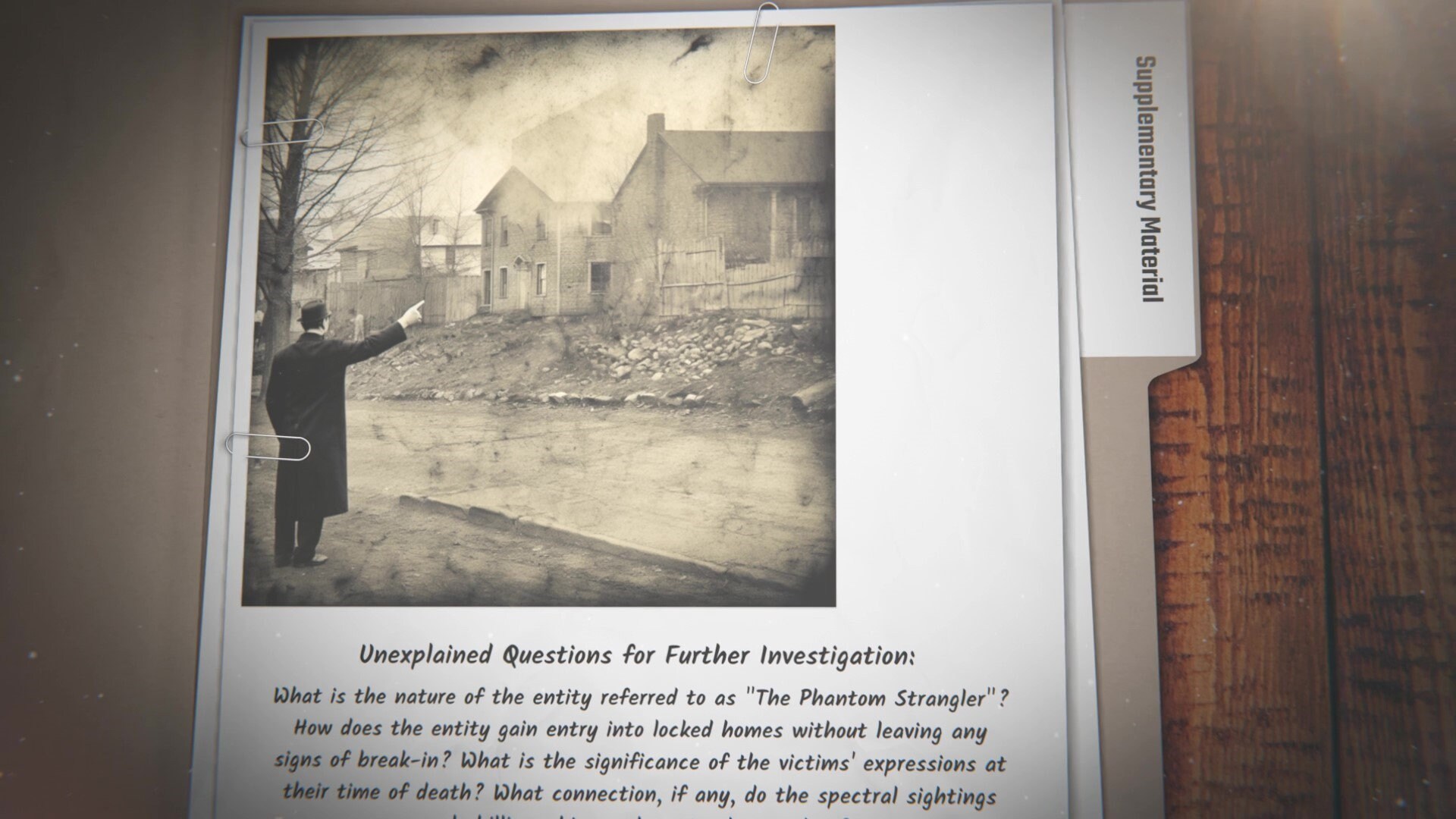 Vintage Paranormal Detective Case File Animation - Customizable Intro ...