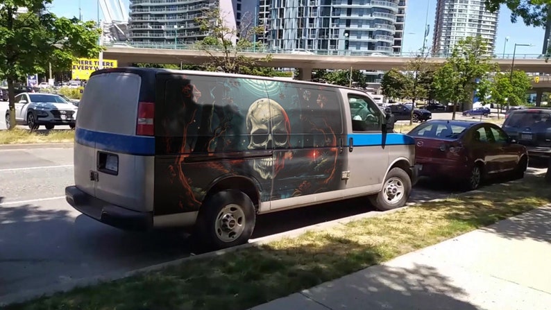 Custom Branded Van Video Clip Your Logo/picture - Etsy