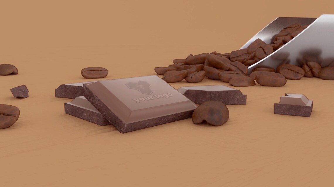 Chocolate Sweet Logo Animation Plus Your Text and Customized Wrapper ...