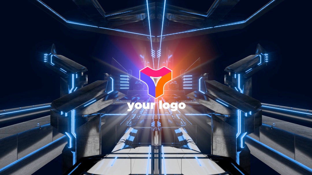 Robotic Cybercity Logo Animation Stinger - Digital Futuristic Intro ...