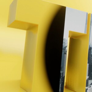 Customizable 3d Text, With Images Rendered on Letters, With ...