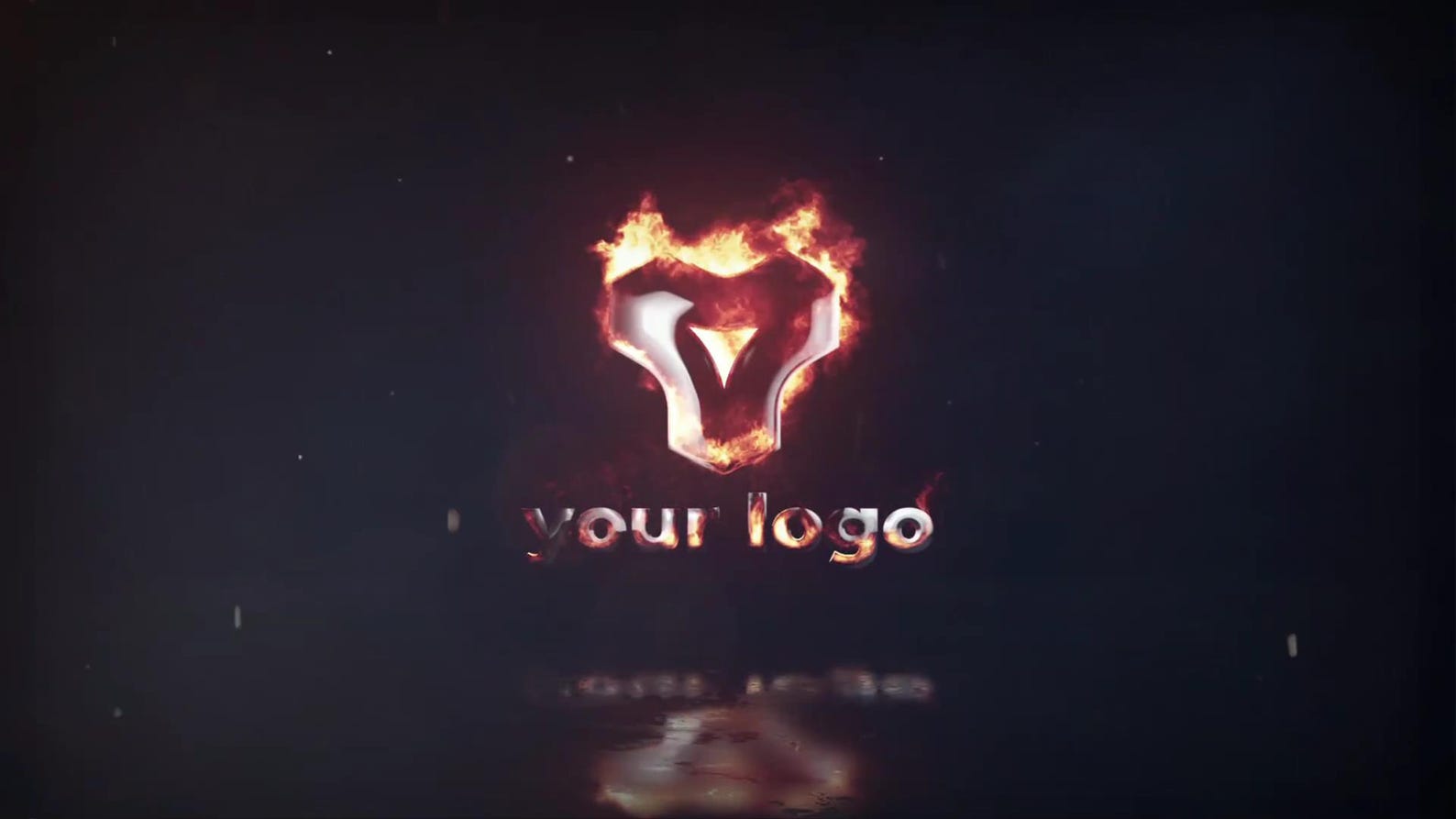 Custom Fire Logo Reveal Animation With Sound | 10-second HD Logo ...