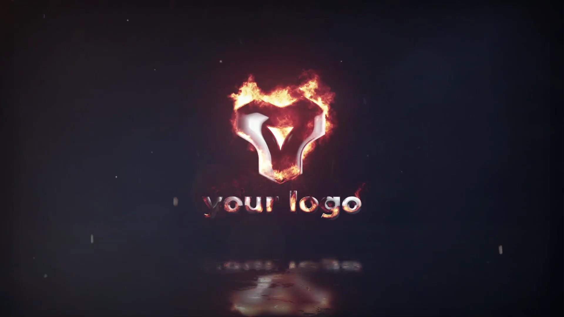 Custom Fire Logo Reveal Animation With Sound 10-second HD Logo ...