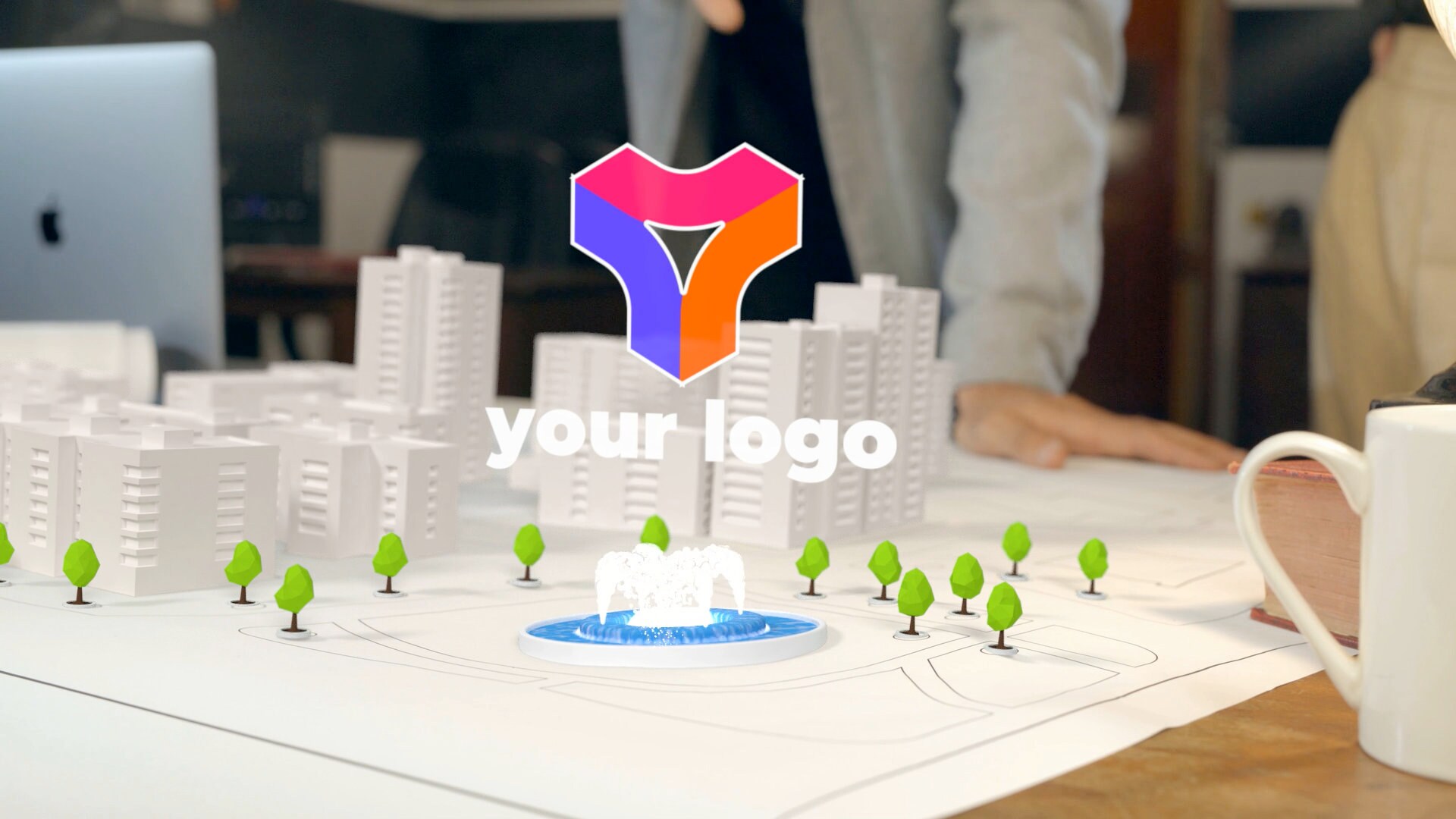 Architects Office Footage With Animated Logo Excellent for - Etsy