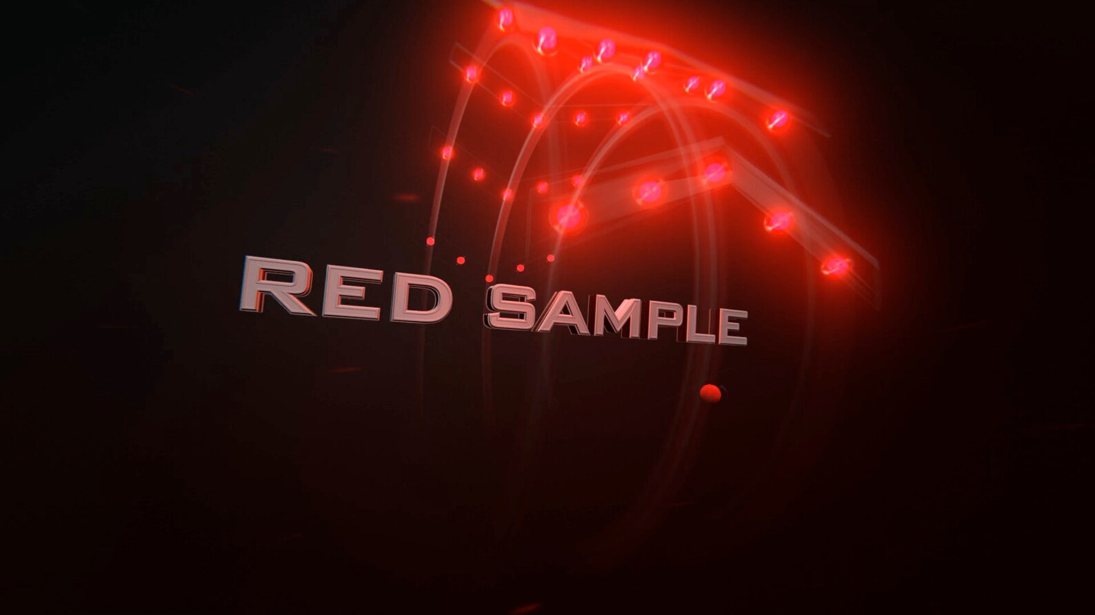 Light Title With Custom Text and Color - Great for Any Video Intro ...