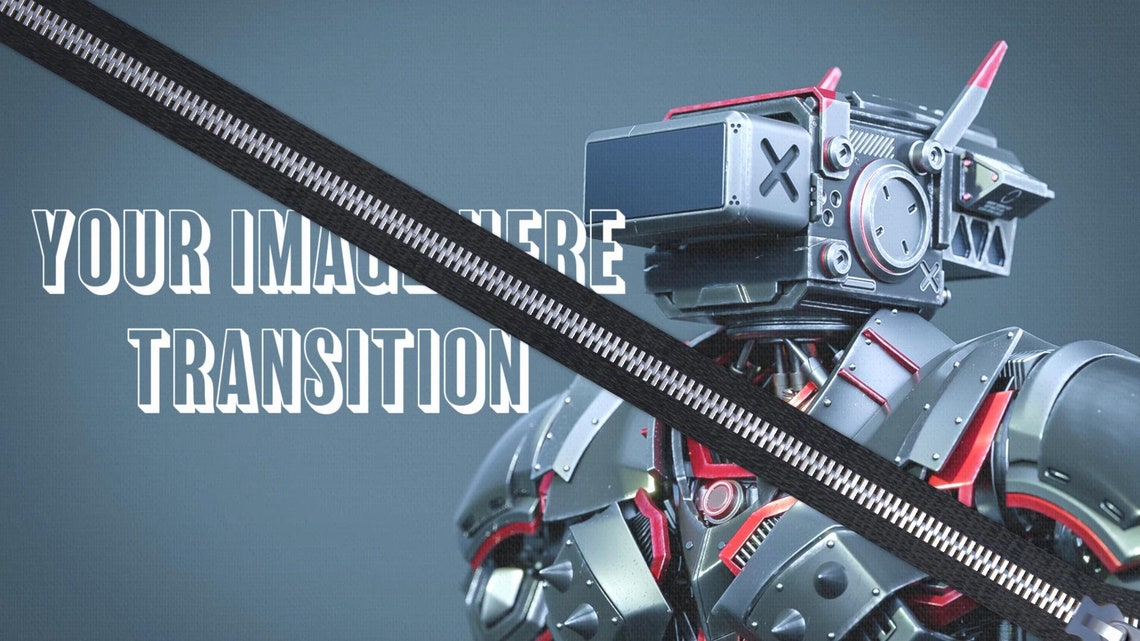 Custom Zipper Transition: Reveal Content With Animated Zip - Etsy