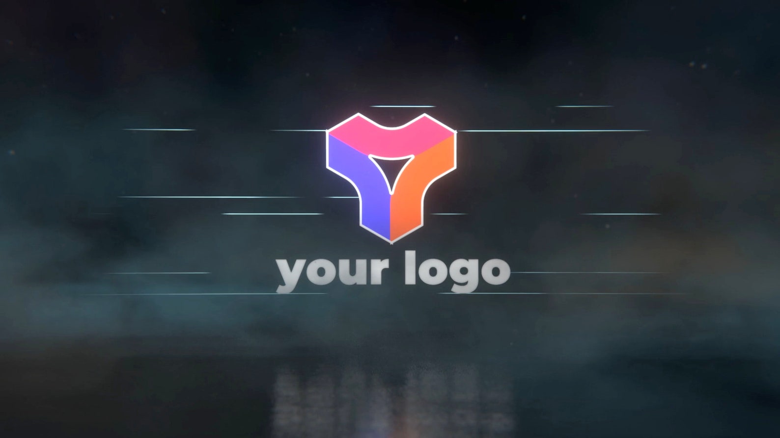 Bold Text Logo Intro Animation - Impactful Intro With Logo - and ...