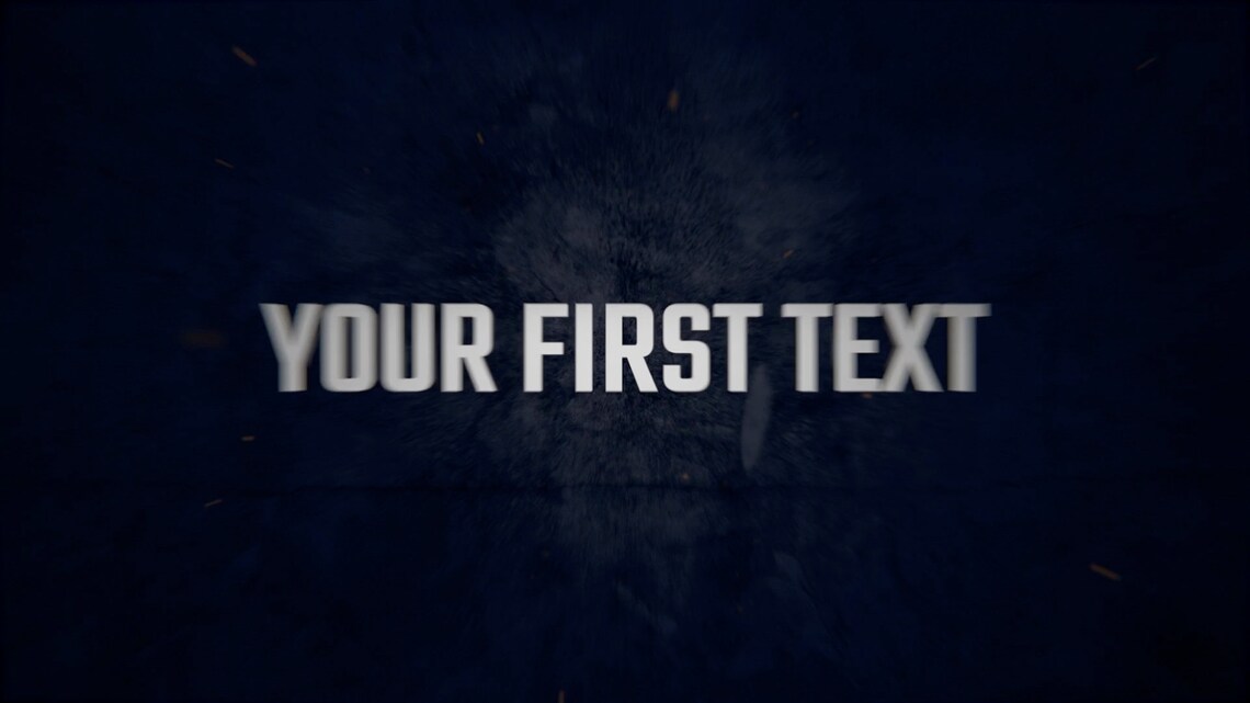 Lightning Intro Overlay, Your Own Custom Text, Your Logo Inserted ...