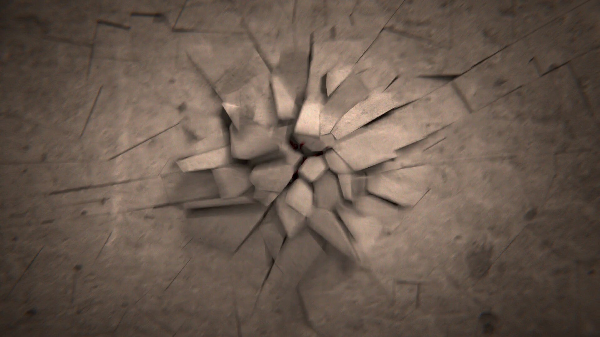 Breaking the Wall Fracture Logo Animation Wall Breaking From - Etsy