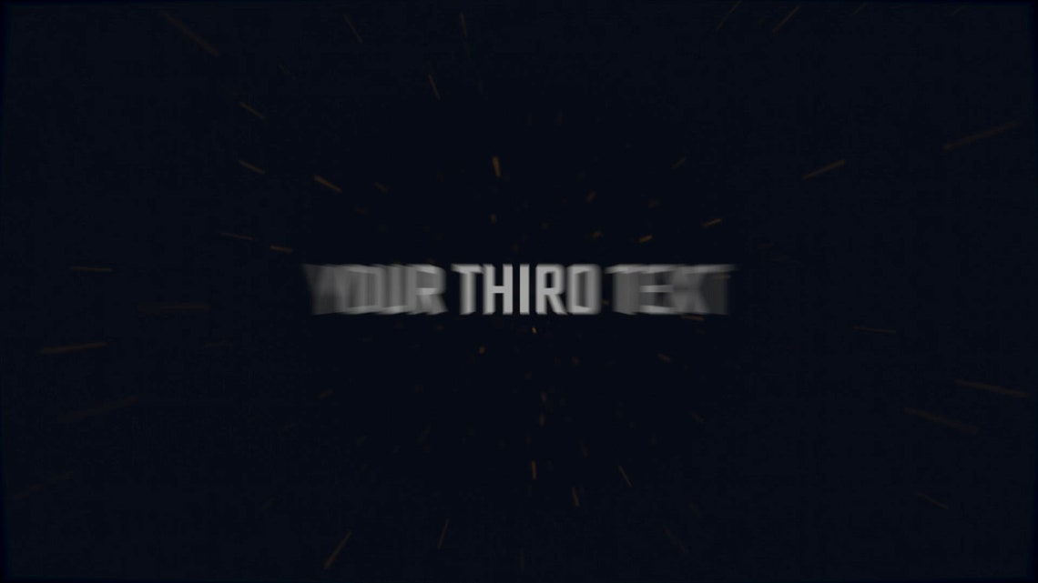 Lightning Intro Overlay, Your Own Custom Text, Your Logo Inserted ...