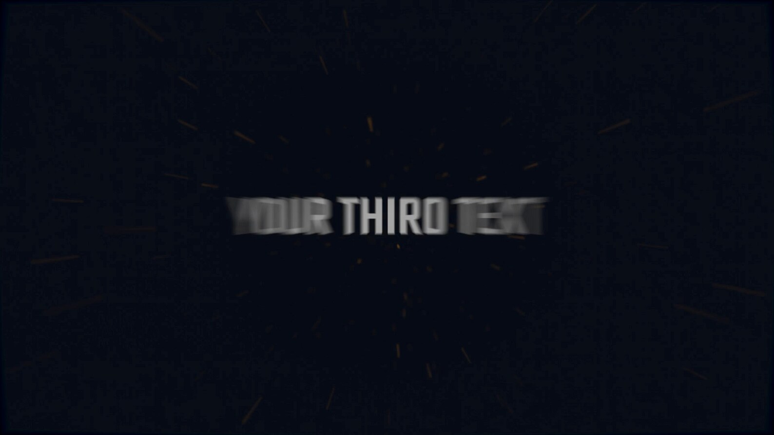 Lightning Intro Overlay, Your Own Custom Text, Your Logo Inserted ...