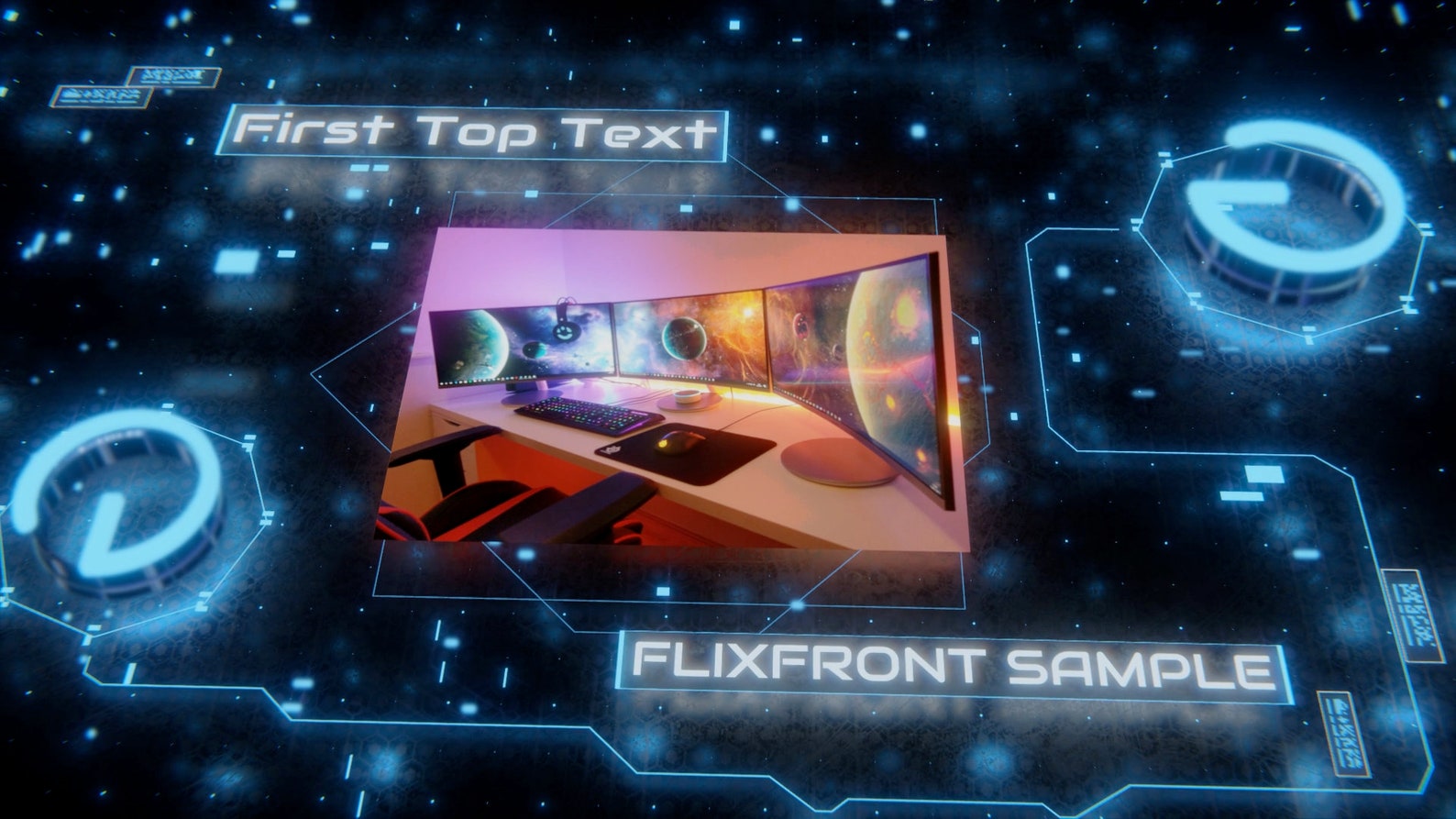 Animation Intro With Pics Custom Message and Slides of Your Choice ...