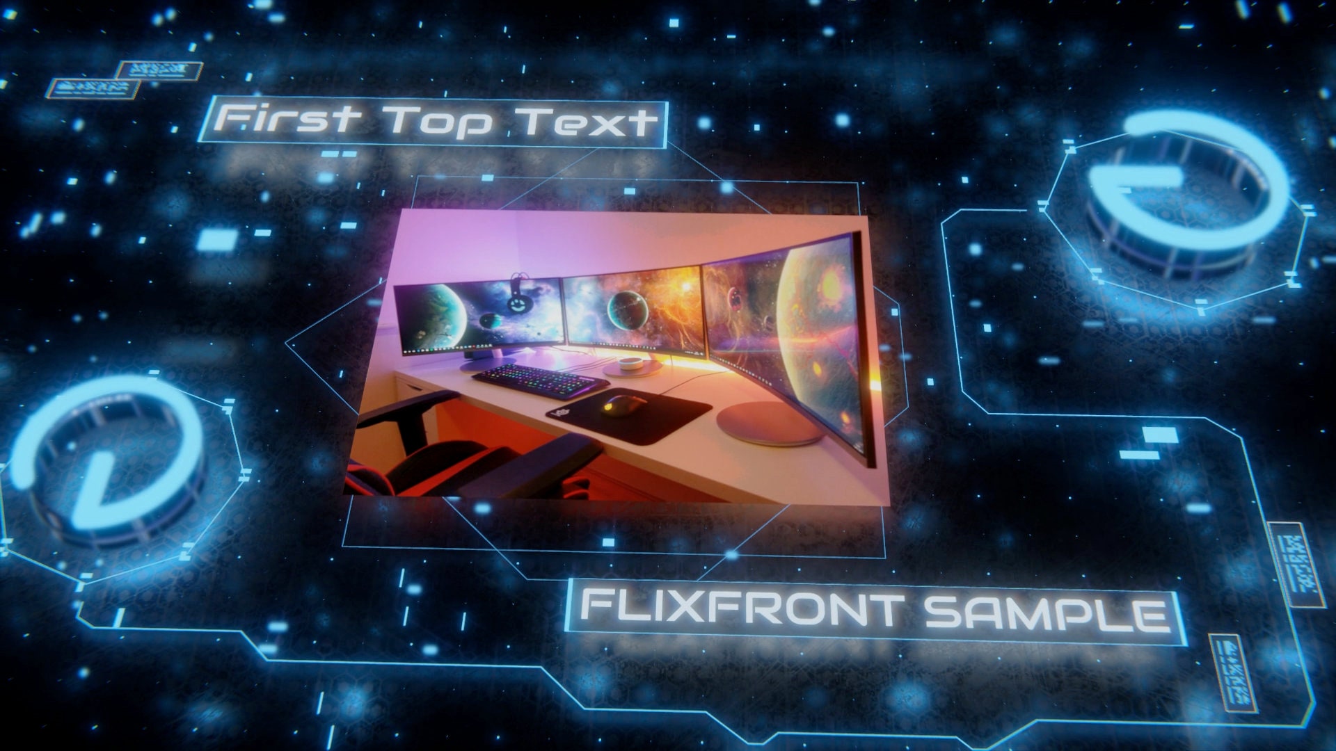 Animation Intro With Pics Custom Message and Slides of Your Choice ...