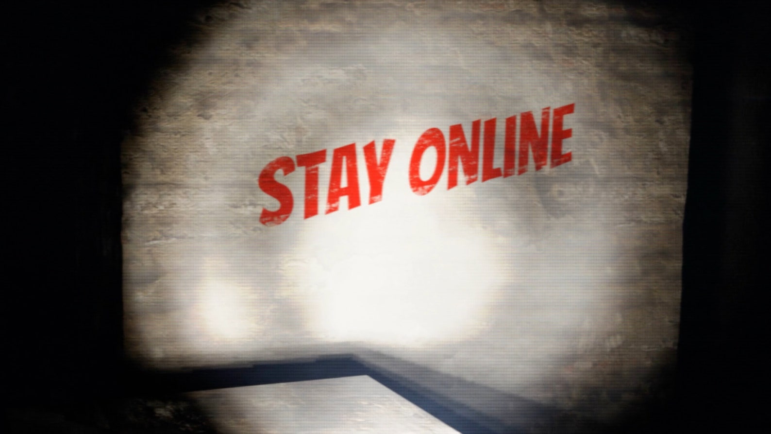 Paranormal Animation Scary Message Customizable Text and Color Custom ...