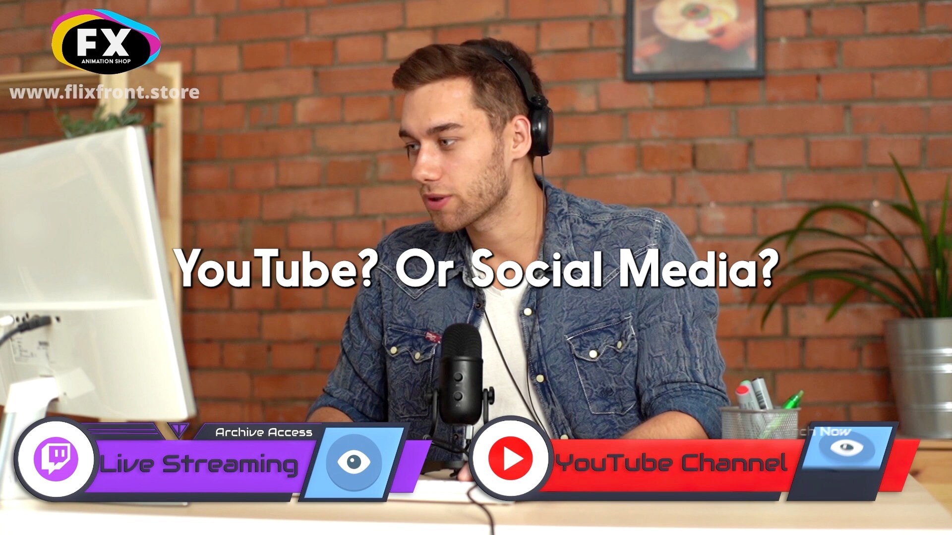 Professional Animations for Twitch, Youtube or Any Social Media, With ...