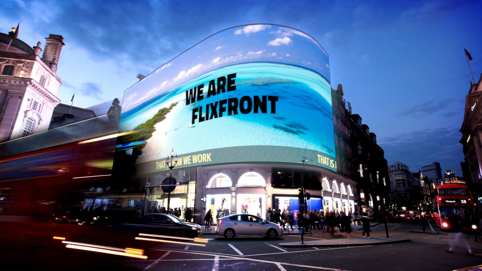 Intro Overlay or Screen for Twitch or Social Media Huge Ad Billboard ...