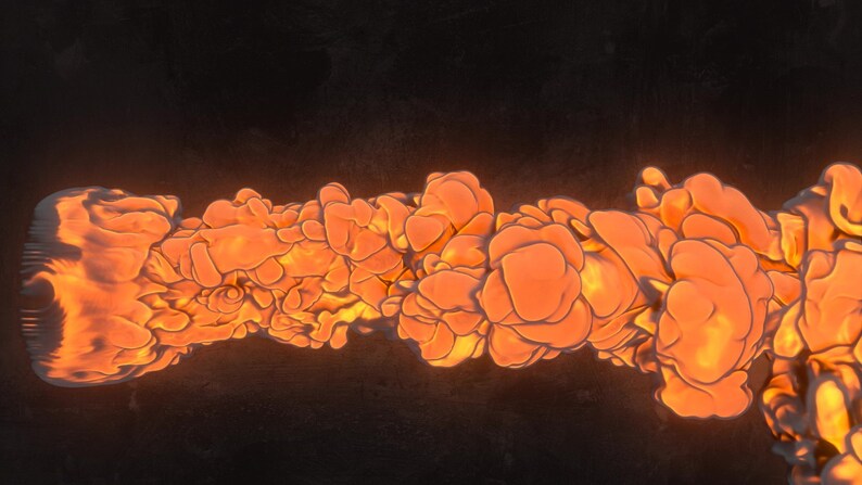 Ignite Your Brand With Fireball Text Stinger Animation! Captivate ...