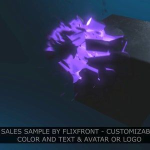 Cube Fracture Customizable Intro for Twitch (starting Soon) or Any Video - Customize Fractures ...