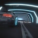 Automotive Concept Intro Animation Concept Car Driving Through a Tunnel ...