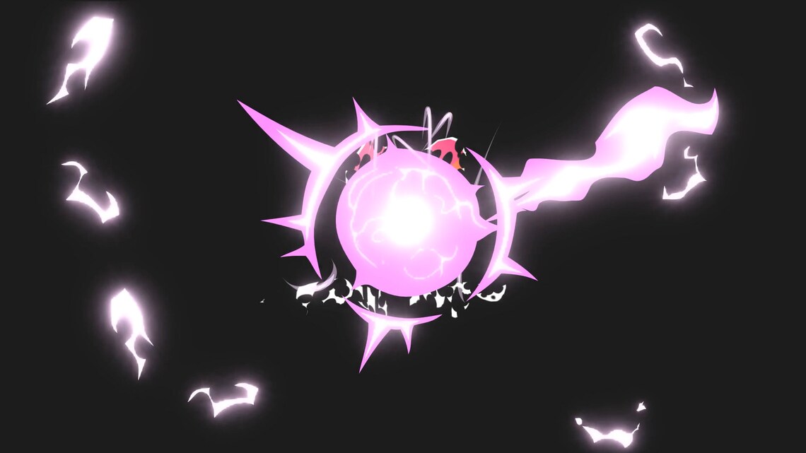 Anime Strike Burst Zap Logo Animation With Light, Glowing Blasts Use ...