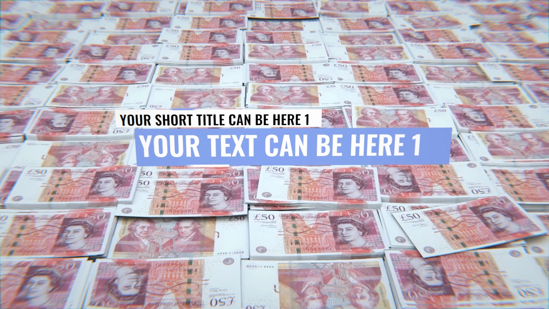 Pound Bills Money Heist Text Animation Customizable Text and - Etsy