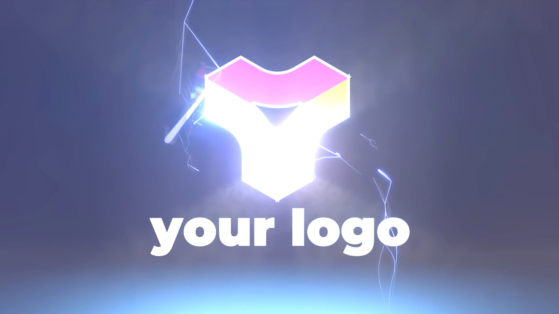 Electric Discharge Shock Customizable Logo Stinger With Epic Sound Logo ...