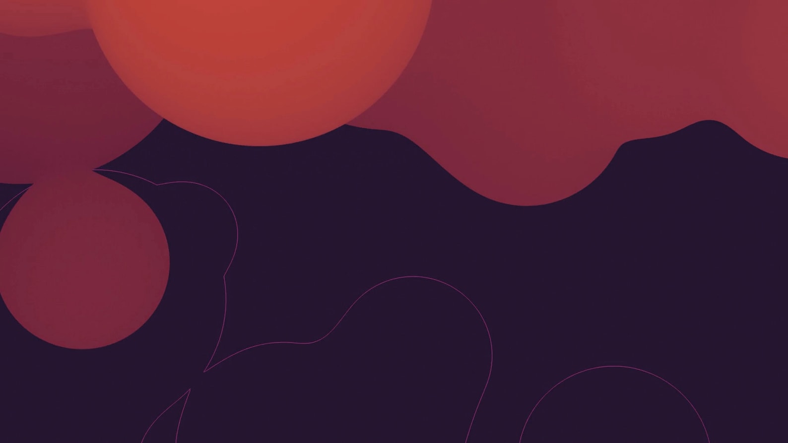 Gradient Blobs Overlay, Your Image With Custom Text, Customized Colors ...