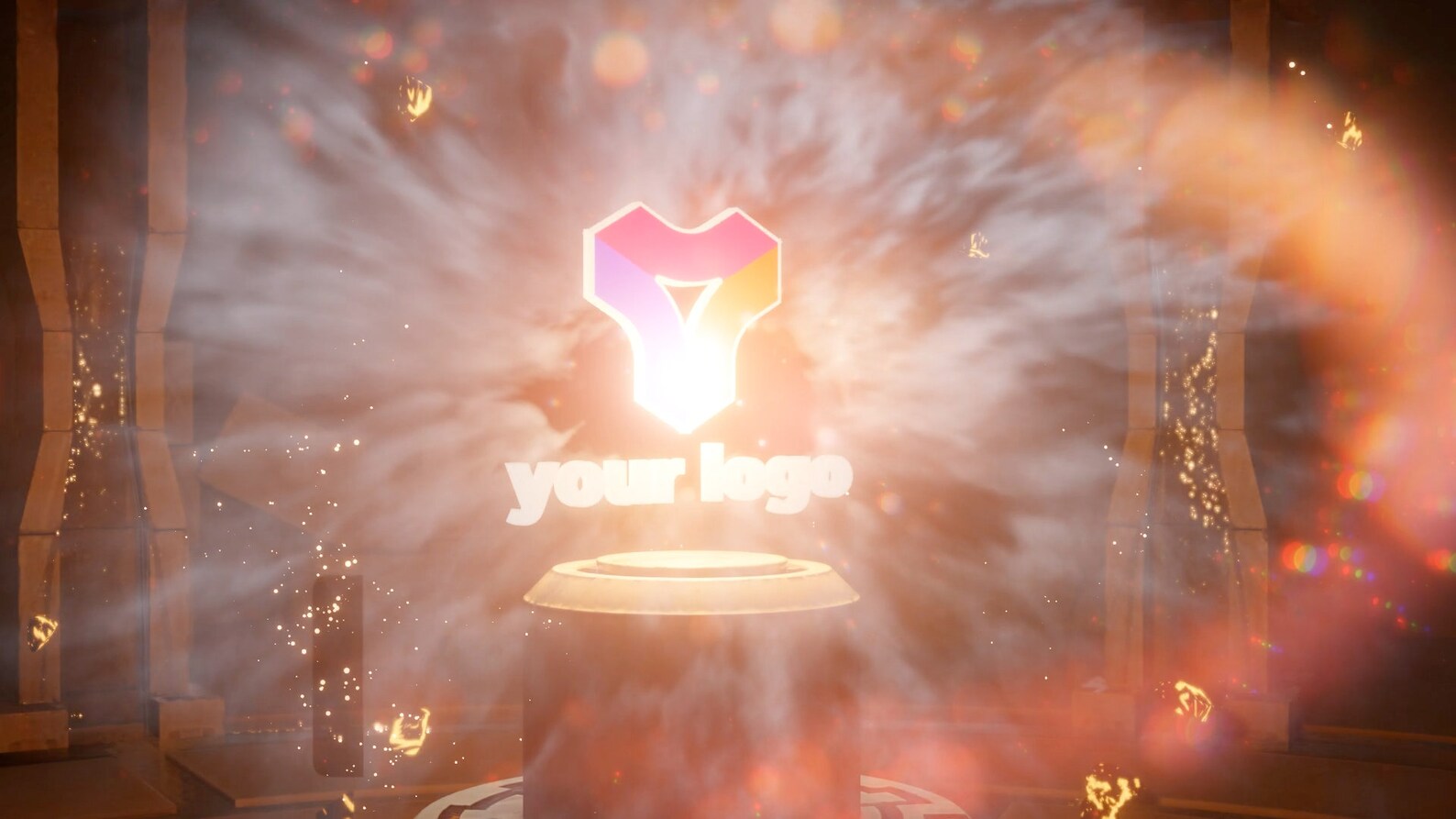 Magical Orb Logo Intro With Custom Images Customizable - Etsy