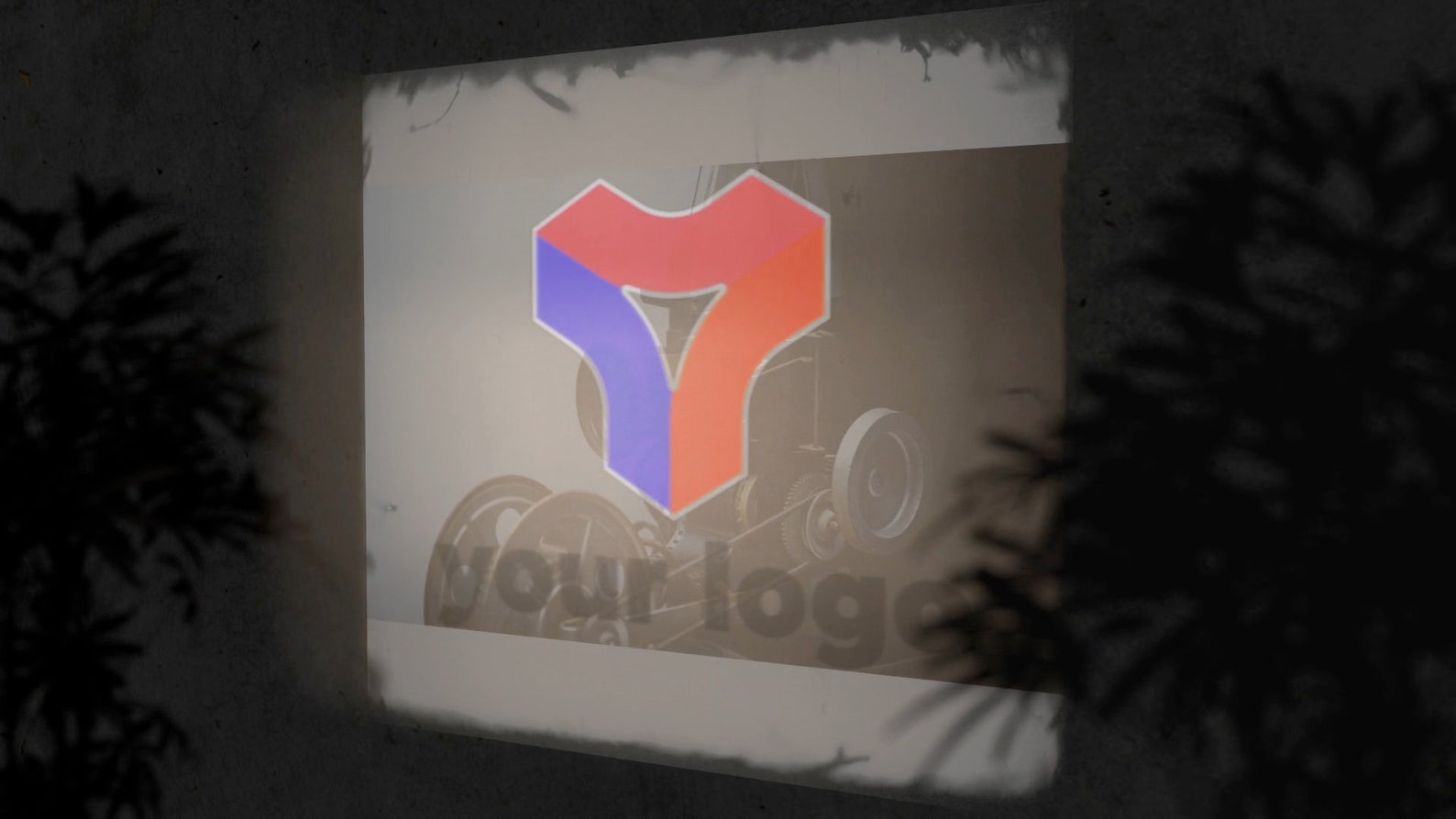 20th Century Projector Logo Projects Your Own Logo in Old Style Cinema ...
