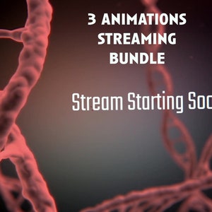 Dna-themed Animation Bundle for Twitch & Youtube – "stream Starting ...