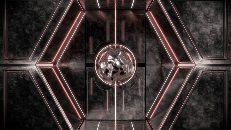 Futuristic Alien Tube Logo Reveal Animation Personalized - Etsy