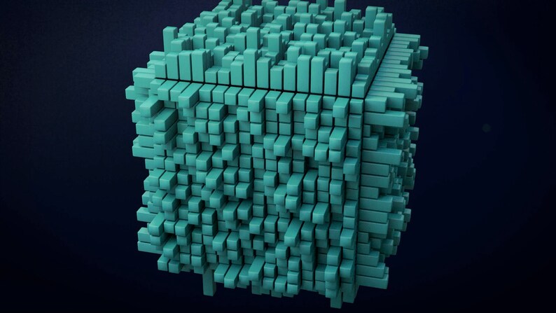 Supernatural Cubic Interpolation Logo Animation Colour Logo - Etsy