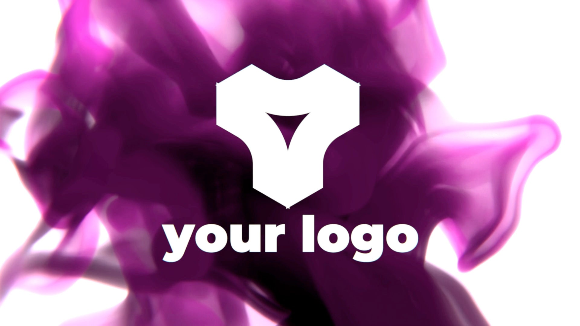 Ink Drop Animation Reveals Logo Accompanied by Cinematic Soundtrack ...