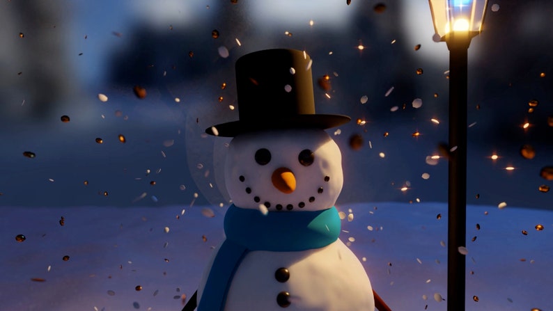 Christmas Snow Globe for Your Video or Stream - Custom Message for ...