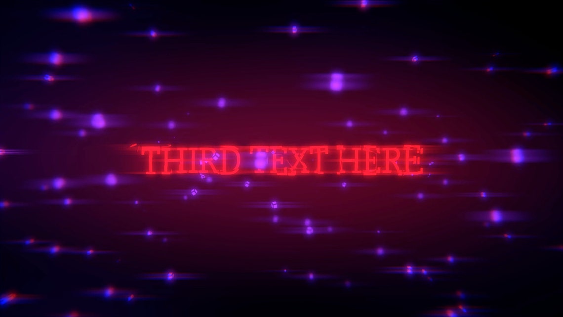 Spooky Distorted Animated Message Title With Sound Custom - Etsy