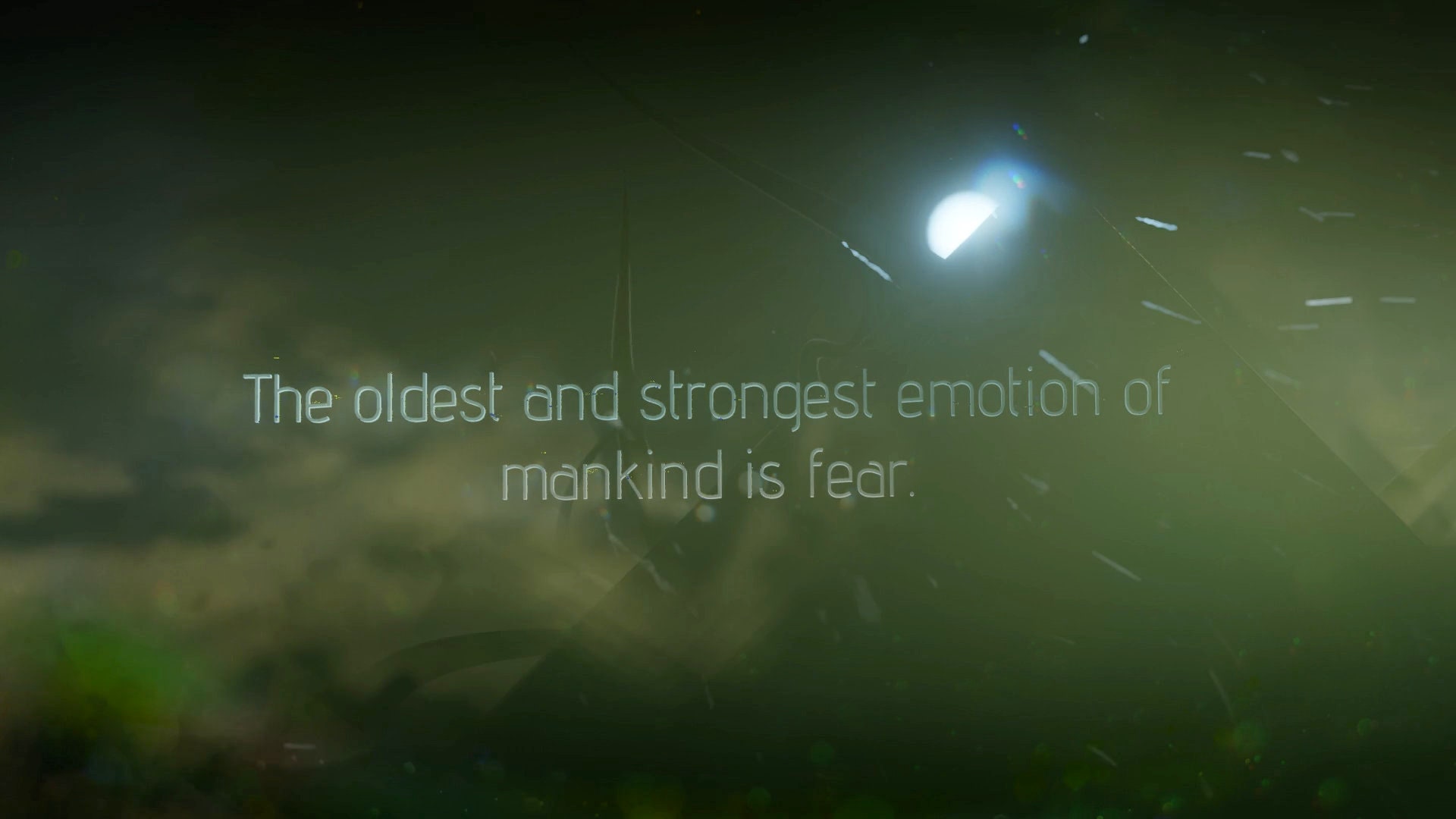 Fear Emotional Animation Scary Horror Titles Customizable Text, Color ...