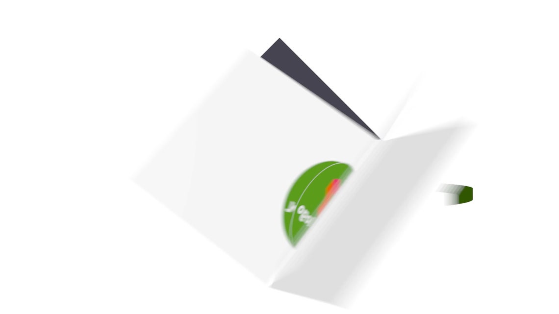 Animated Letter Logo Intro - Swirling Envelope With Contact Data or ...