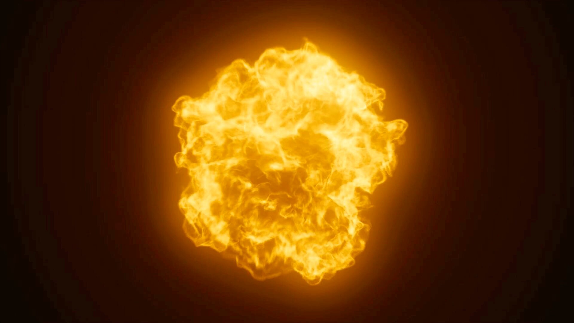 Inferno Logo Reveals in the Blazing Flames of Open Fire - for Your ...