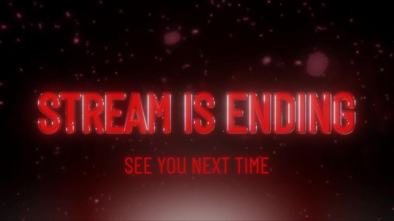 Cinematic Bundle of 3 Streaming Scene Animations Stream Starting ...