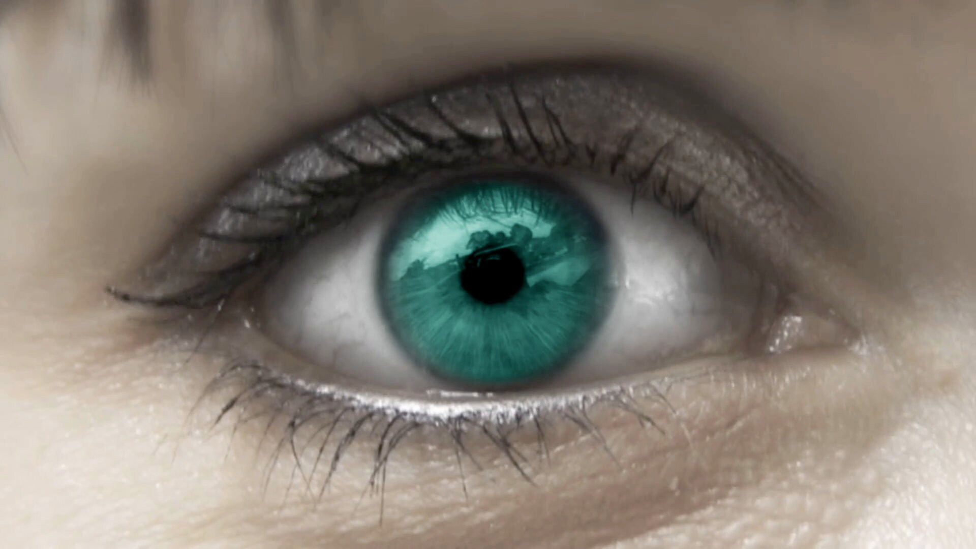 Seamless Animated Eye Zoom Transition With Alpha Channel and Sound for ...