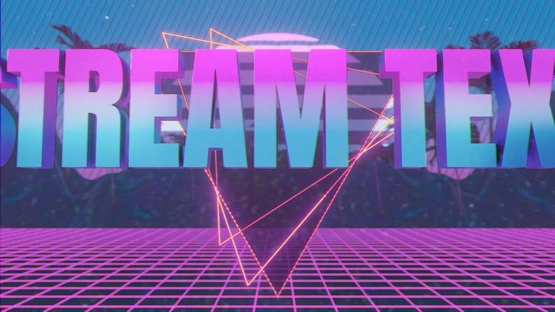 Retro VHS Customizable Intro for Twitch or Any Other Media - Customize ...