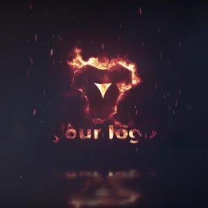 Custom Fire Logo Reveal Animation With Sound | 10-second HD Logo ...