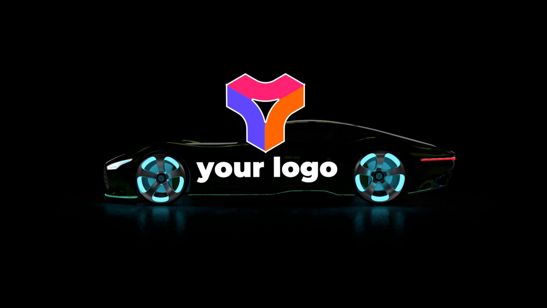 Car Logo Stinger Animation for Your Video Channel Get Your Logo Appear ...