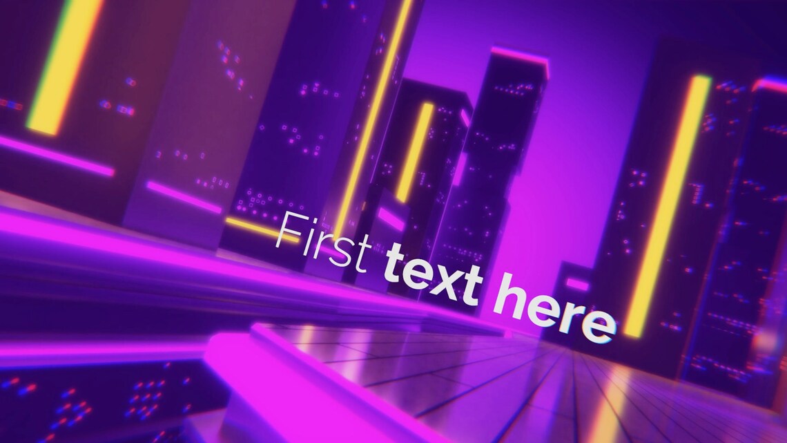 Animation Intro With Titles Custom Message Stop Motion Fly in the ...