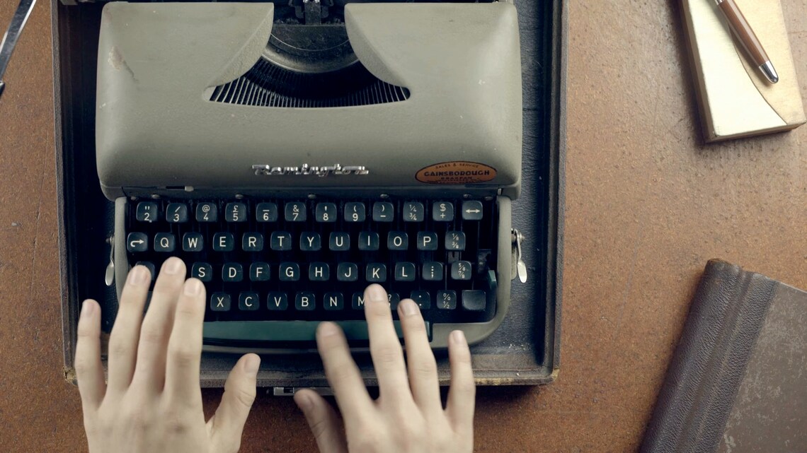 Typewriter Retro Animation of Customized Text See How Cool | Etsy